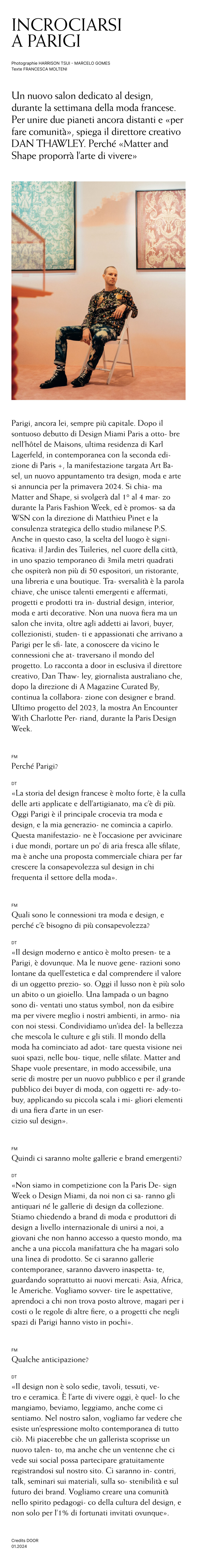 Matter and Shape | Press